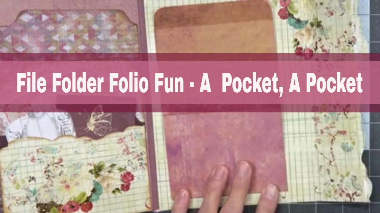 File Folder Folio Fun 5 - A Pocket, A Pocket - YouTube