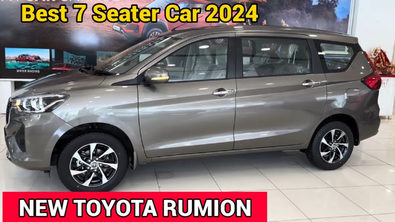 TOYOTA RUMION 2024 🔥 7 Seater Car Under 12 LAKH | Toyota Rumion 7 ...