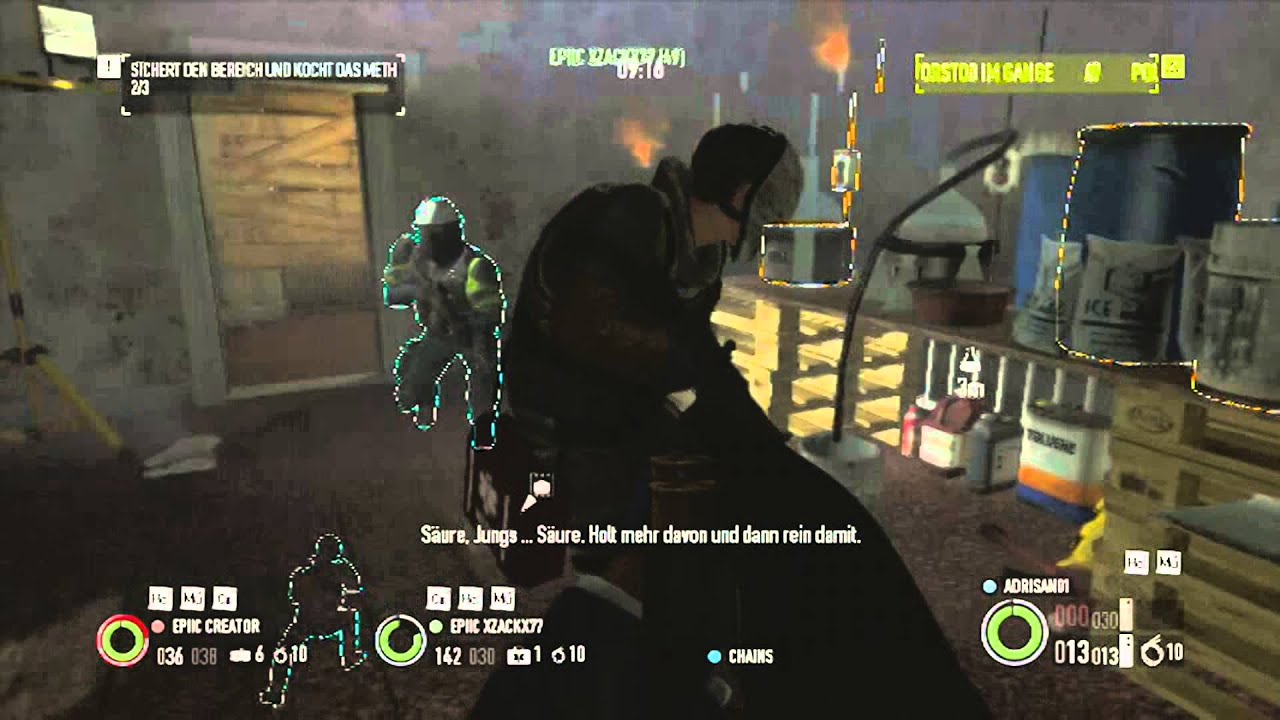 PAYDAY"" 2 - PART 1 MISSION RATTEN- METH KOCHEN UND KLAUEN MIT HD ...