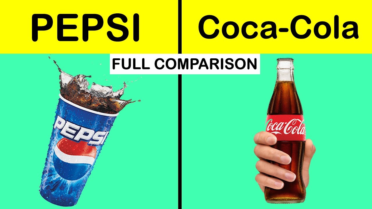 Pepsi vs Coca Cola Full Comparison UNBIASED in Hindi | Coca Cola vs ...