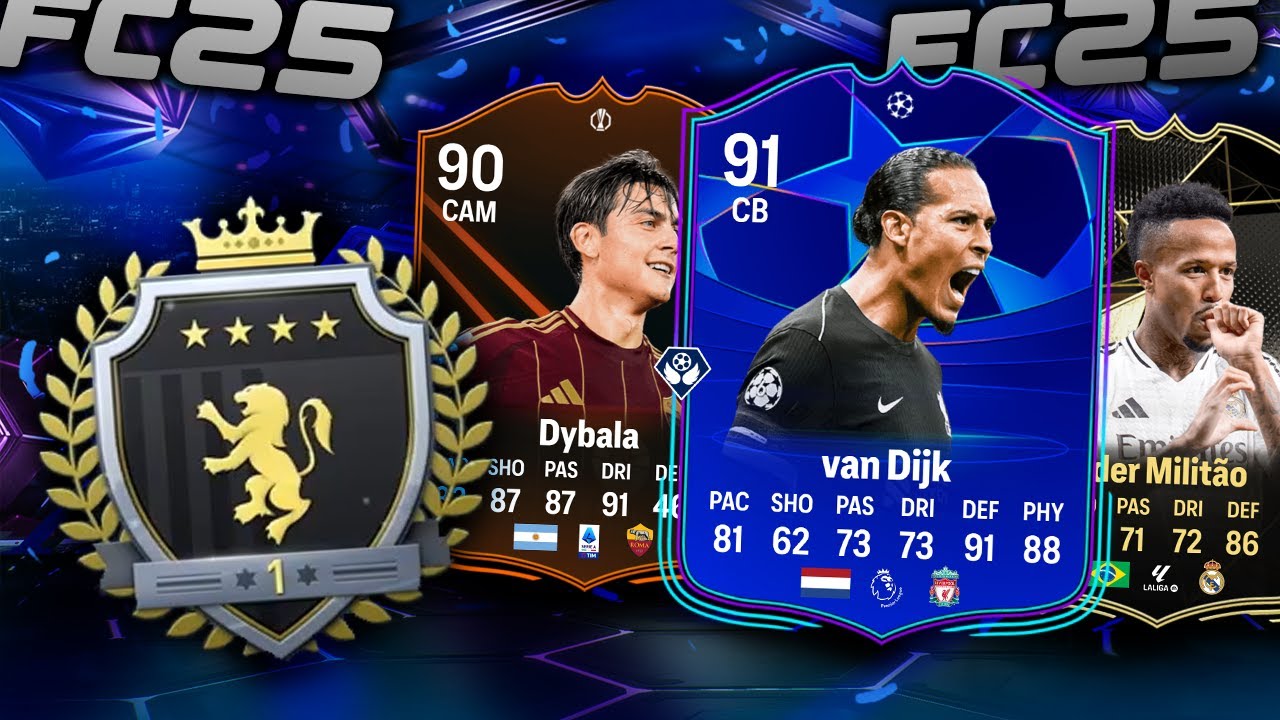 I Want a RTTK Team 2 Card!! ELITE 1 Squad Battle Rewards!! FC25 ...