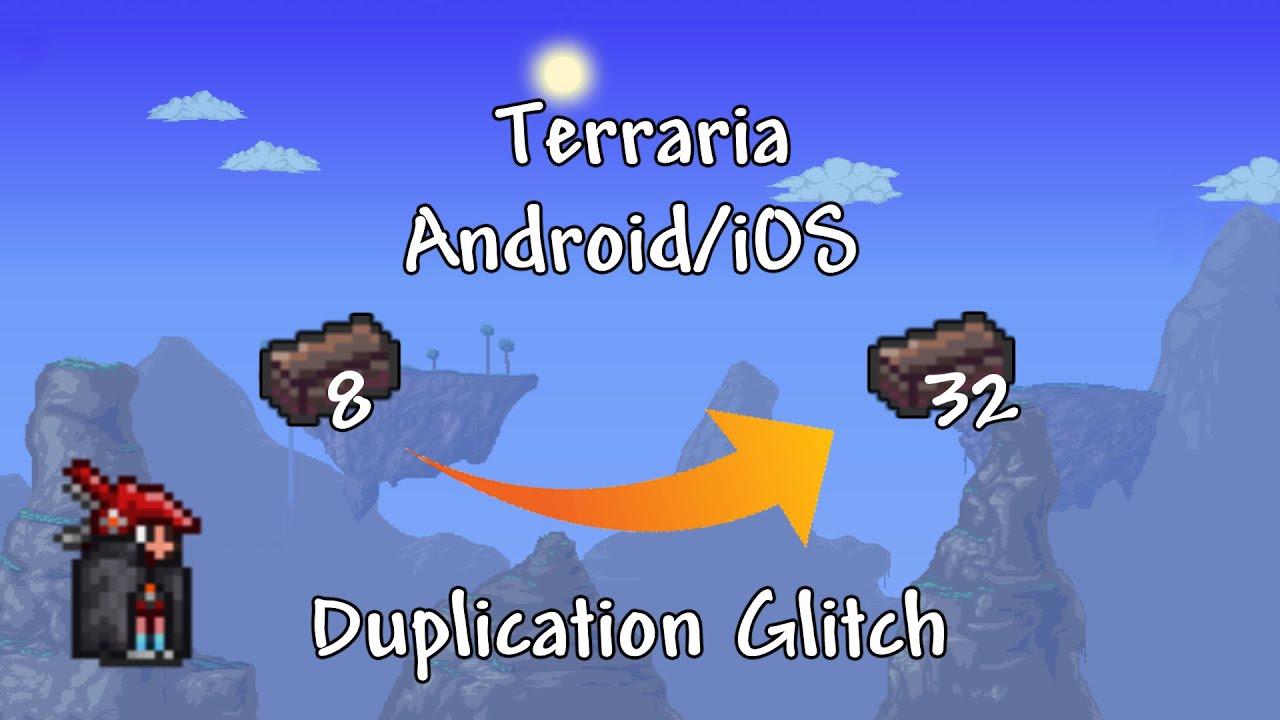 Terraria Android/iOS - How to Duplicate Any item - YouTube