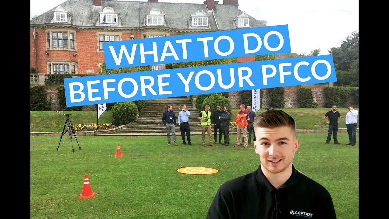 What to do BEFORE you start your PfCO Drone Training Course - YouTube
