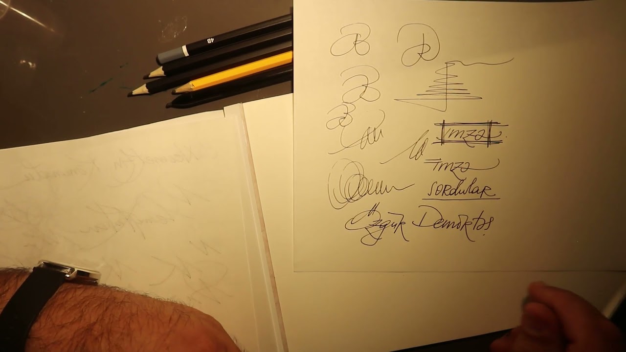 Kalemli Muhabbet 05 - İmza ve paraf nasıl bulunur ve Özgür Demirtaş'a ...