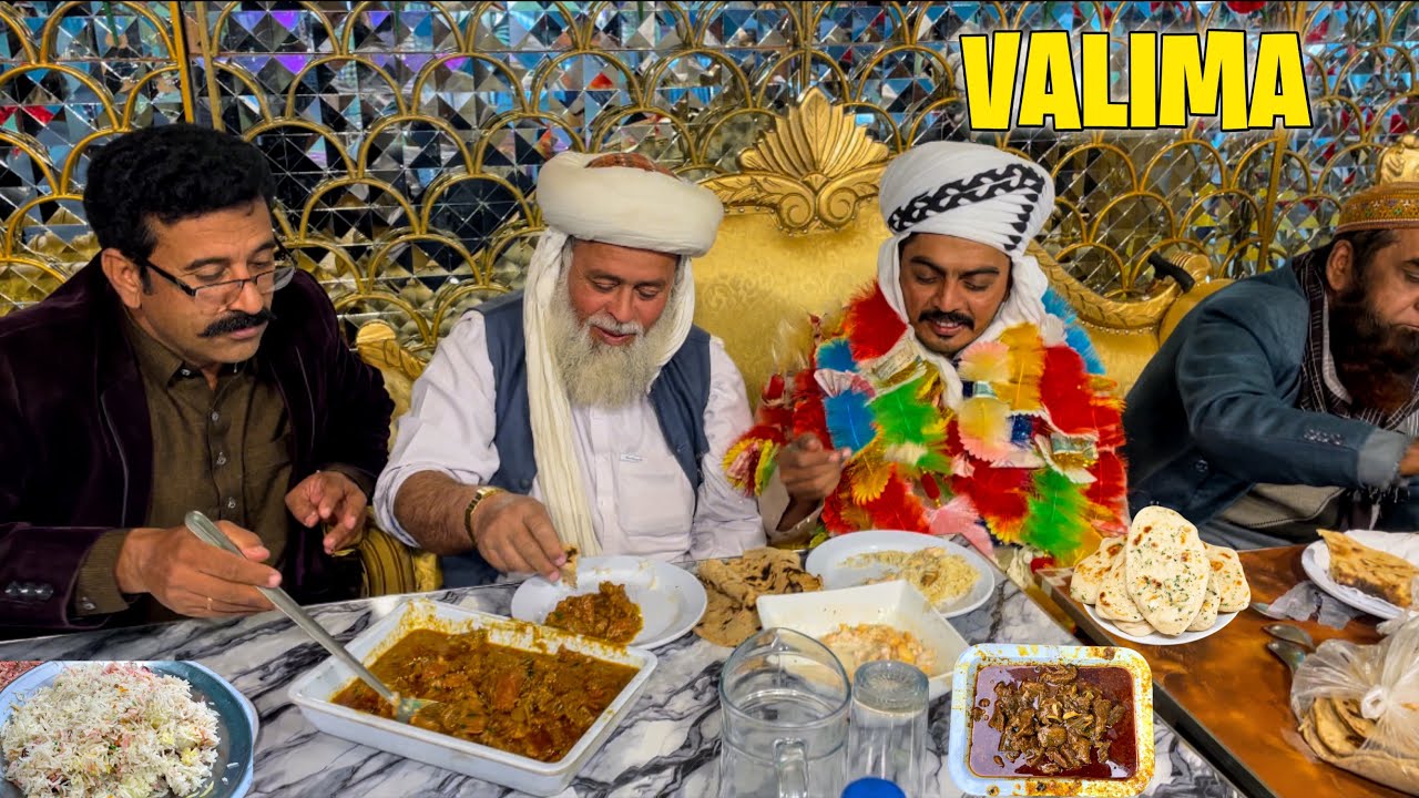 Very Luxurious Food At Valima II Wedding Food I Beef And Rice - YouTube