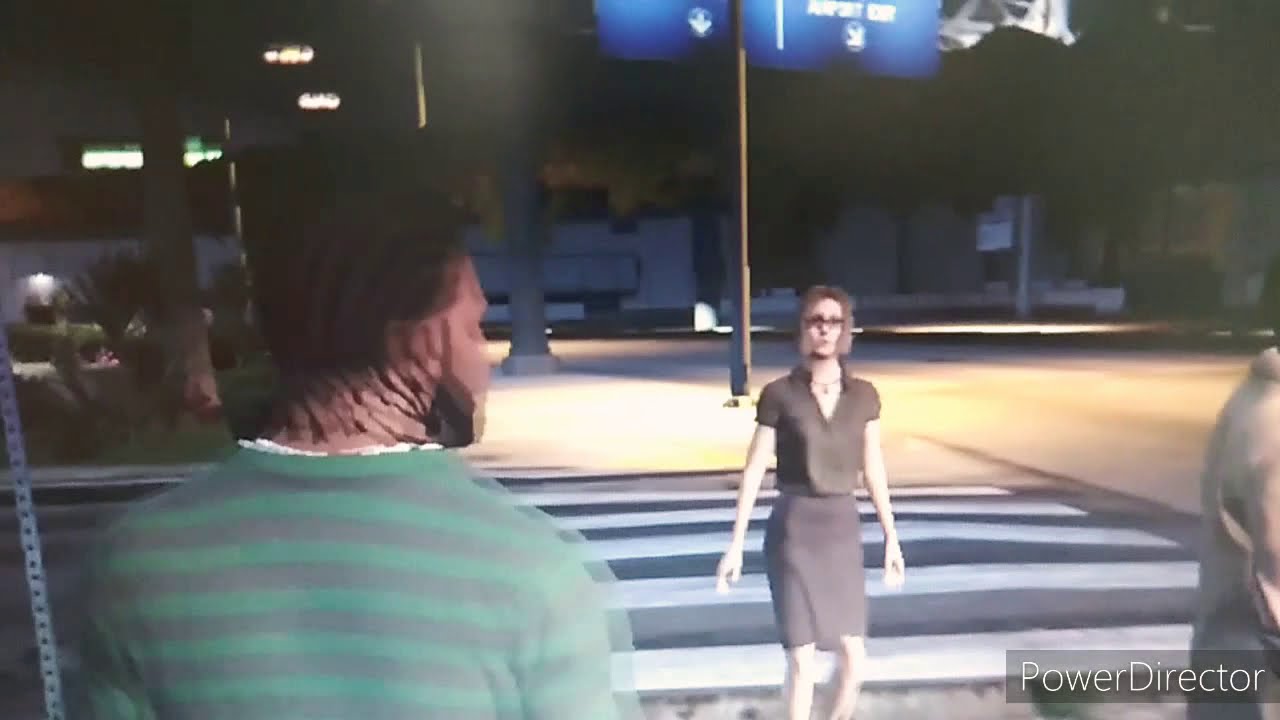 Gta 5 Franklin Falling in Love Along Side The Road😘😘 - YouTube