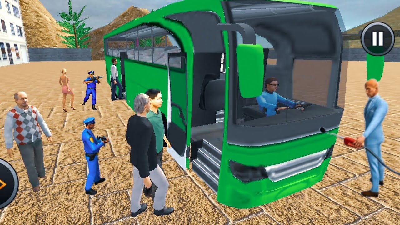 Uphill Bus Driving Simulator #2N - Best Bus Driving Games Man Transfer ...