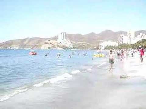 playa el rodadero santa marta - YouTube