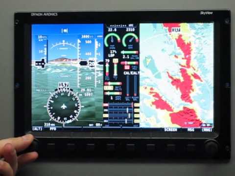 Dynon SkyView User Interface - YouTube