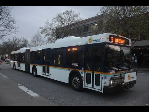 SHORT RIDE ON AN EX VTA D60LF! 2002 New Flyer D60LF Low Floor Bus ...