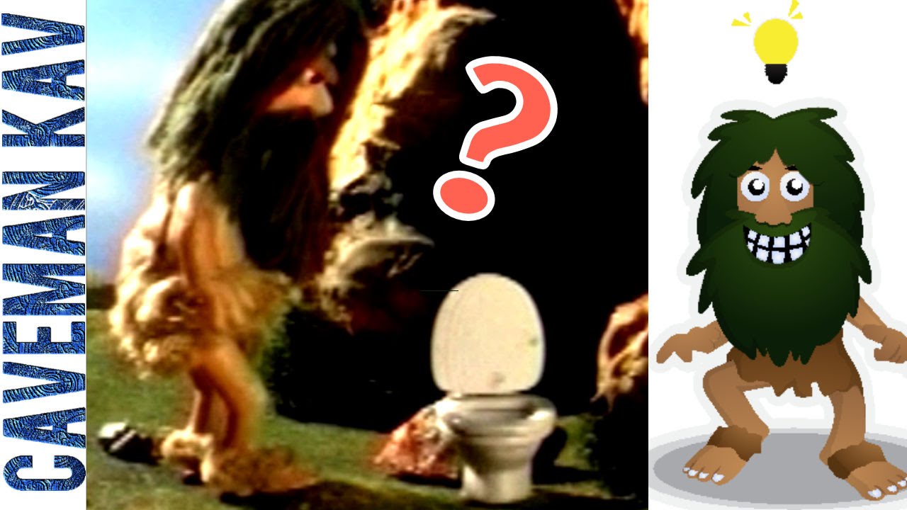 Toilet - A Discovery Comedy #04 : CAVEMAN KAV - YouTube