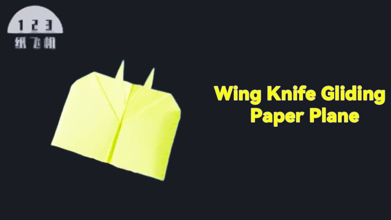 Twirling pattern, lucky rabbit paper airplane with long ears! 【Paper ...