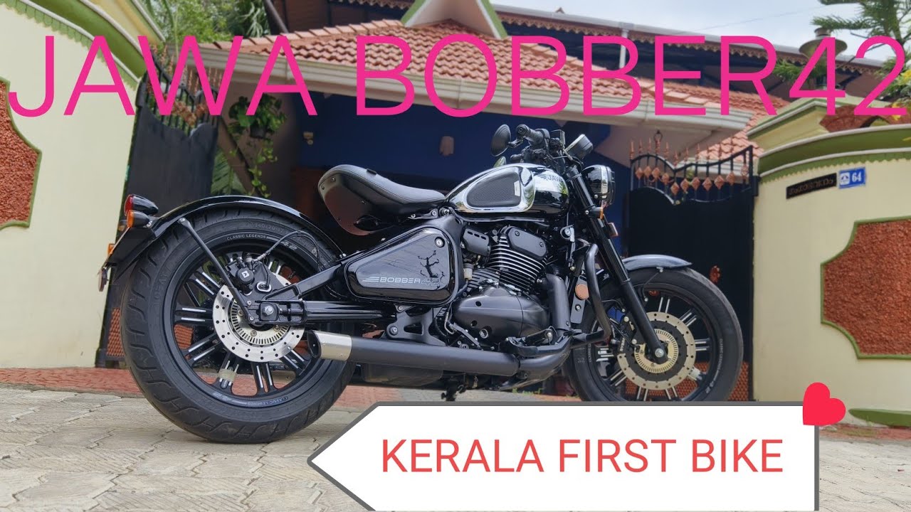 KERALA FIRST JAWA BOBBER 42 BLACK MIRROR - YouTube