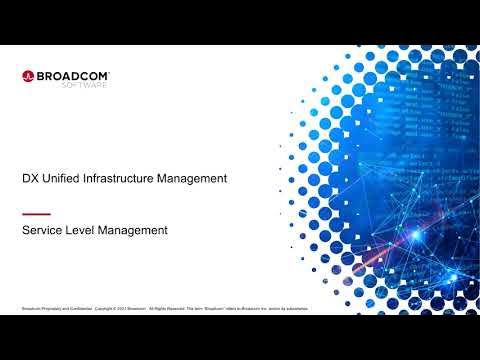 DX Unified Infrastructure Management 20.4: Service Level Management ...