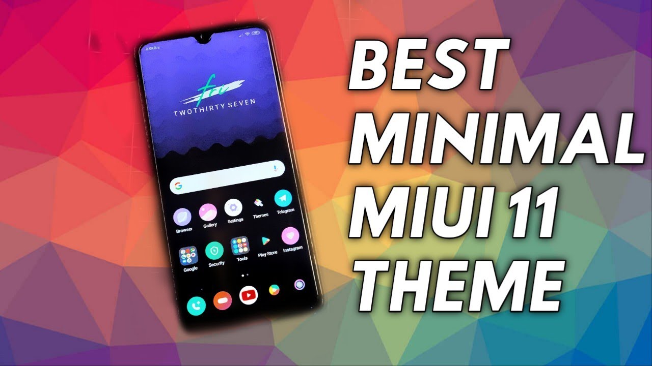 Best MINIMAL MIUI 11/ MIUI 10 Theme | Best MIUI 11 Theme of the Week ...