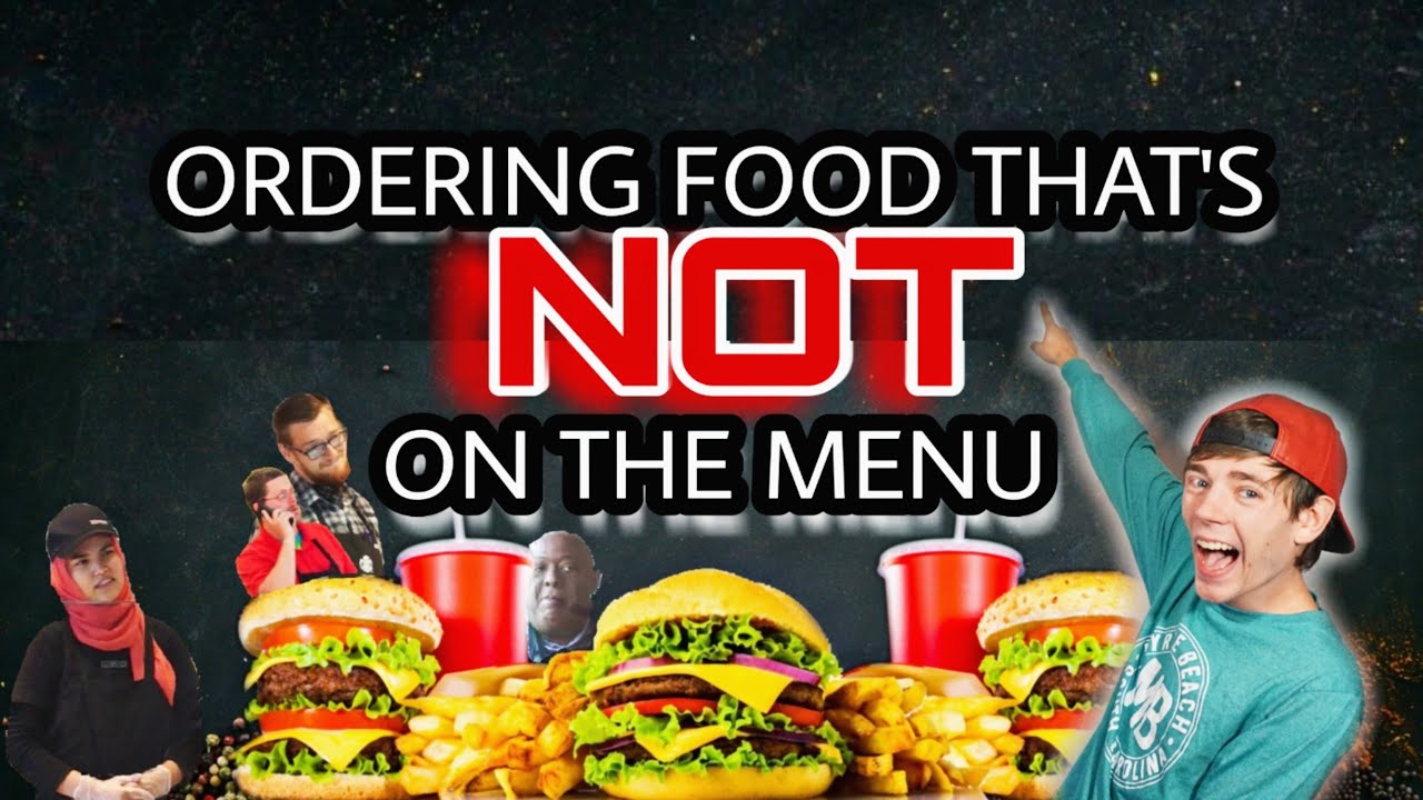 Ordering Food That's NOT on the Menu! - YouTube