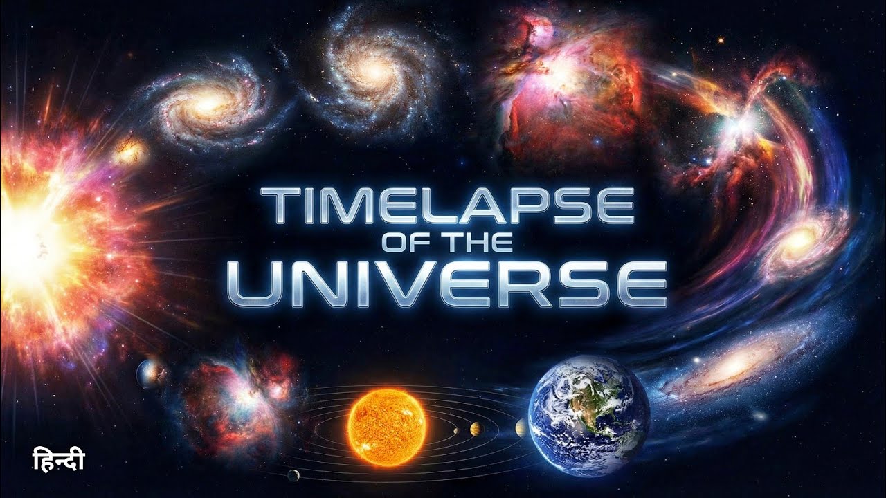 TIME LAPSE OF THE UNIVERSE: From Big Bang to the End of Time | हिंदी ...