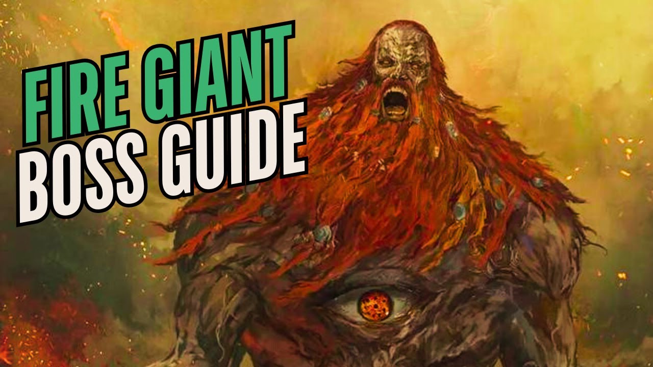 Elden Ring Fire Giant Boss Guide – How to Defeat the Fire Giant Easily ...