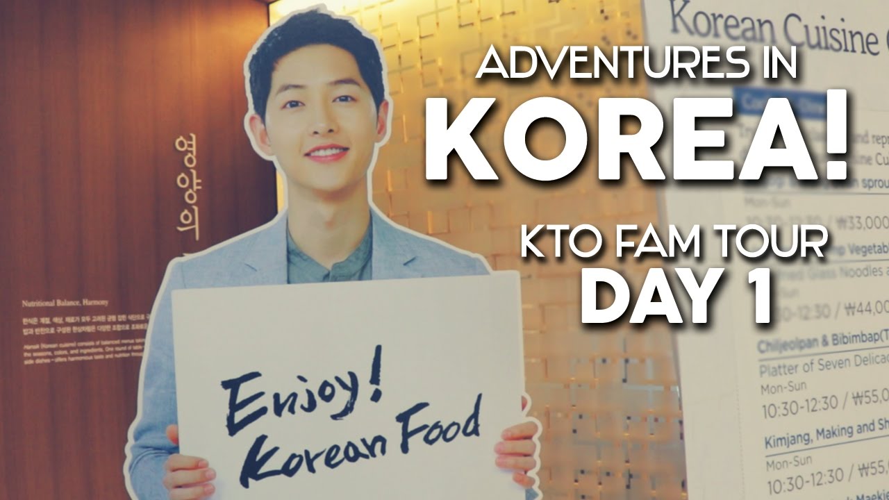 Adventures in Korea! KTO FAM TOUR: Day 1 - YouTube