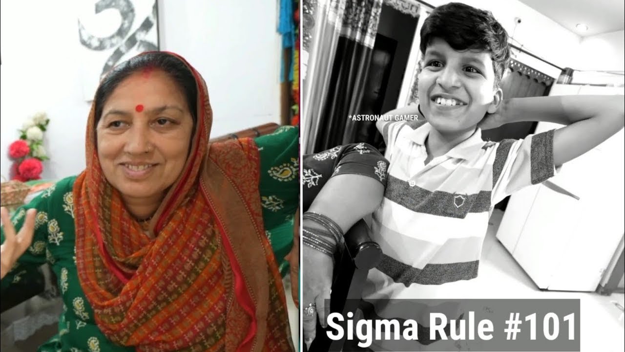 Piyush Joshi Sigma Rule #101 | Sourav Joshi Mother Sigma rule | # ...