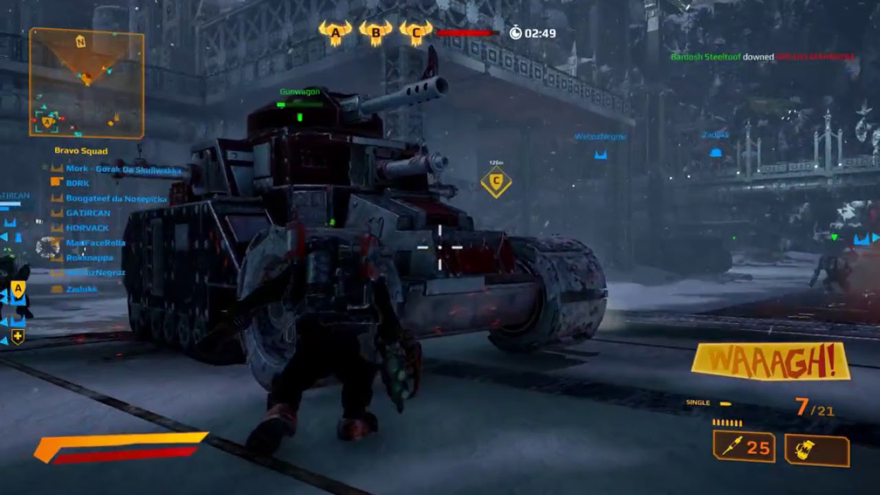 5 minutes of epic Waaagh! - Warhammer 40K: Eternal Crusade - YouTube