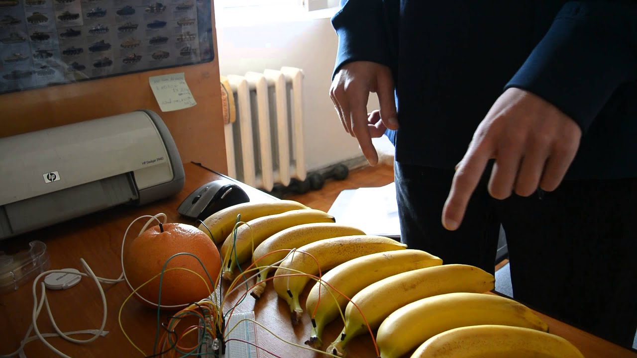 Banana DJ Set - Arduino Makey Makey PART2 - YouTube