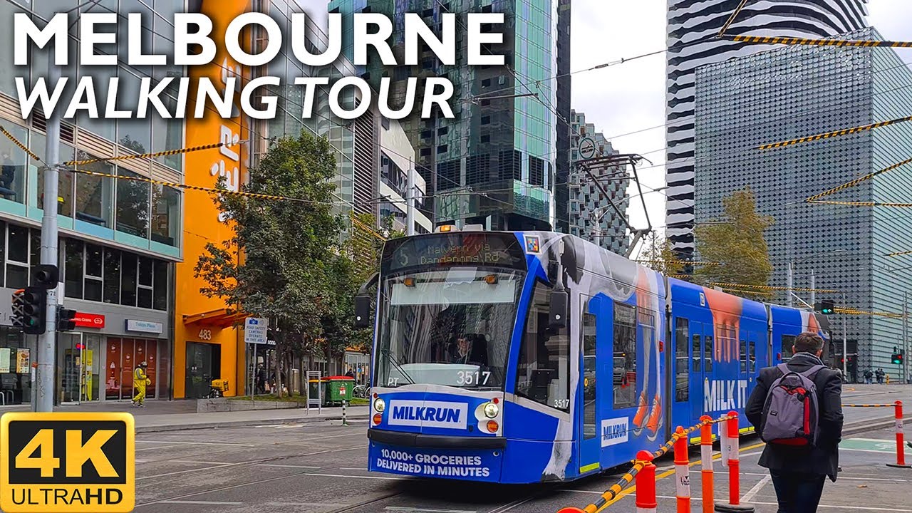 Melbourne City Walking Tour - From Swanston Street to La Trobe Street ...