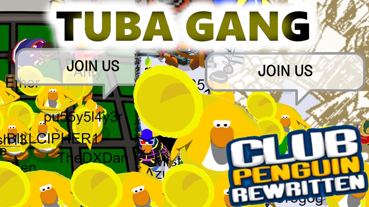 TUBA GANG (Club Penguin Rewritten) - YouTube