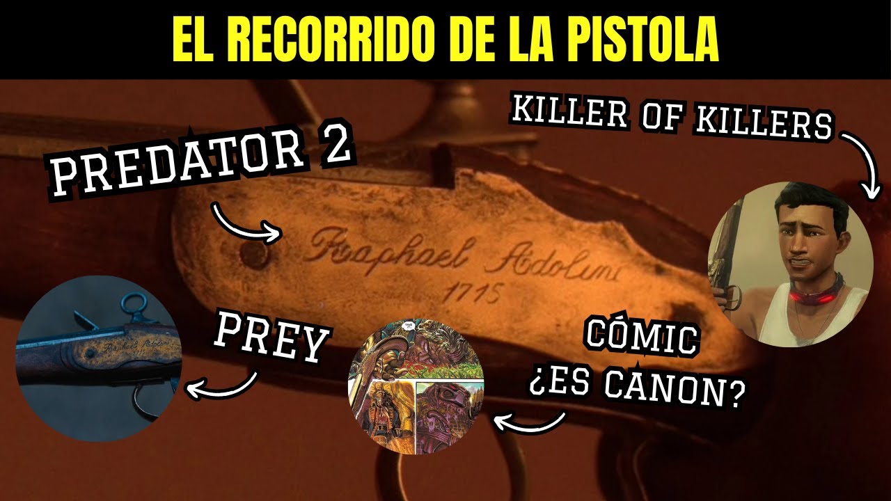 RAPHAEL ADOLINI 1715 | El Recorrido de la Pistola en la Saga PREDATOR ...