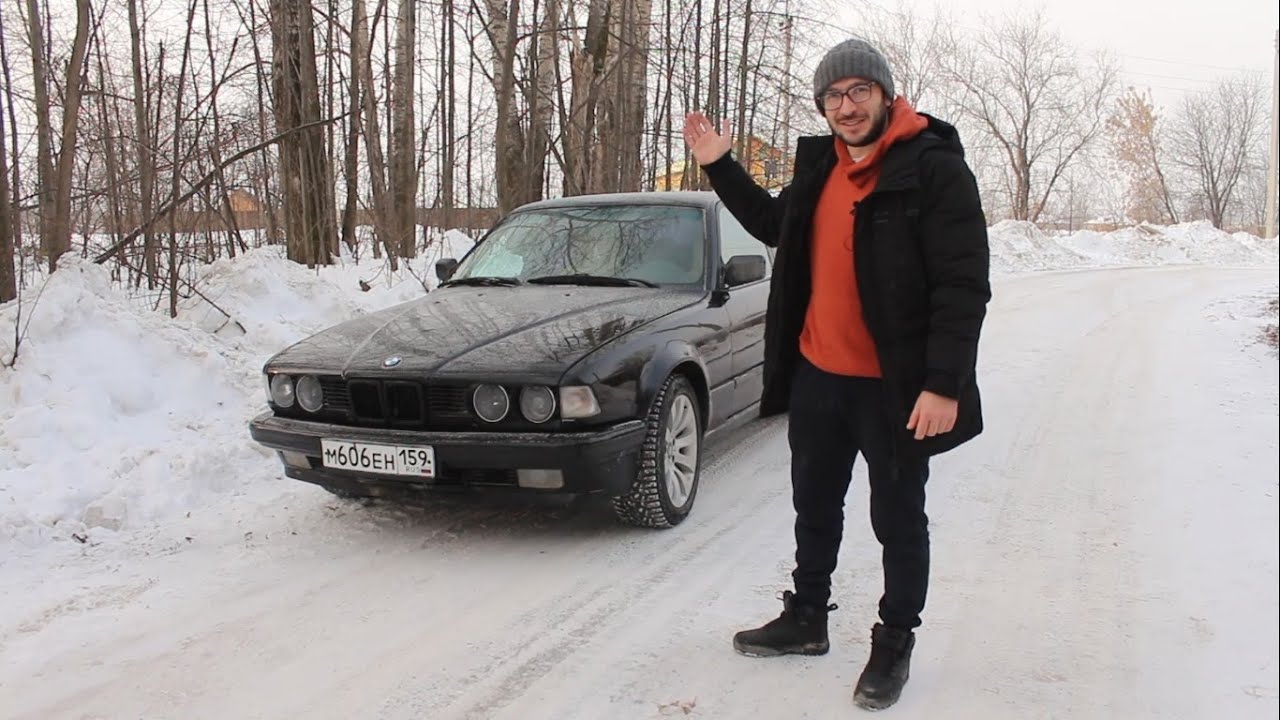 Моя BMW e32 - YouTube