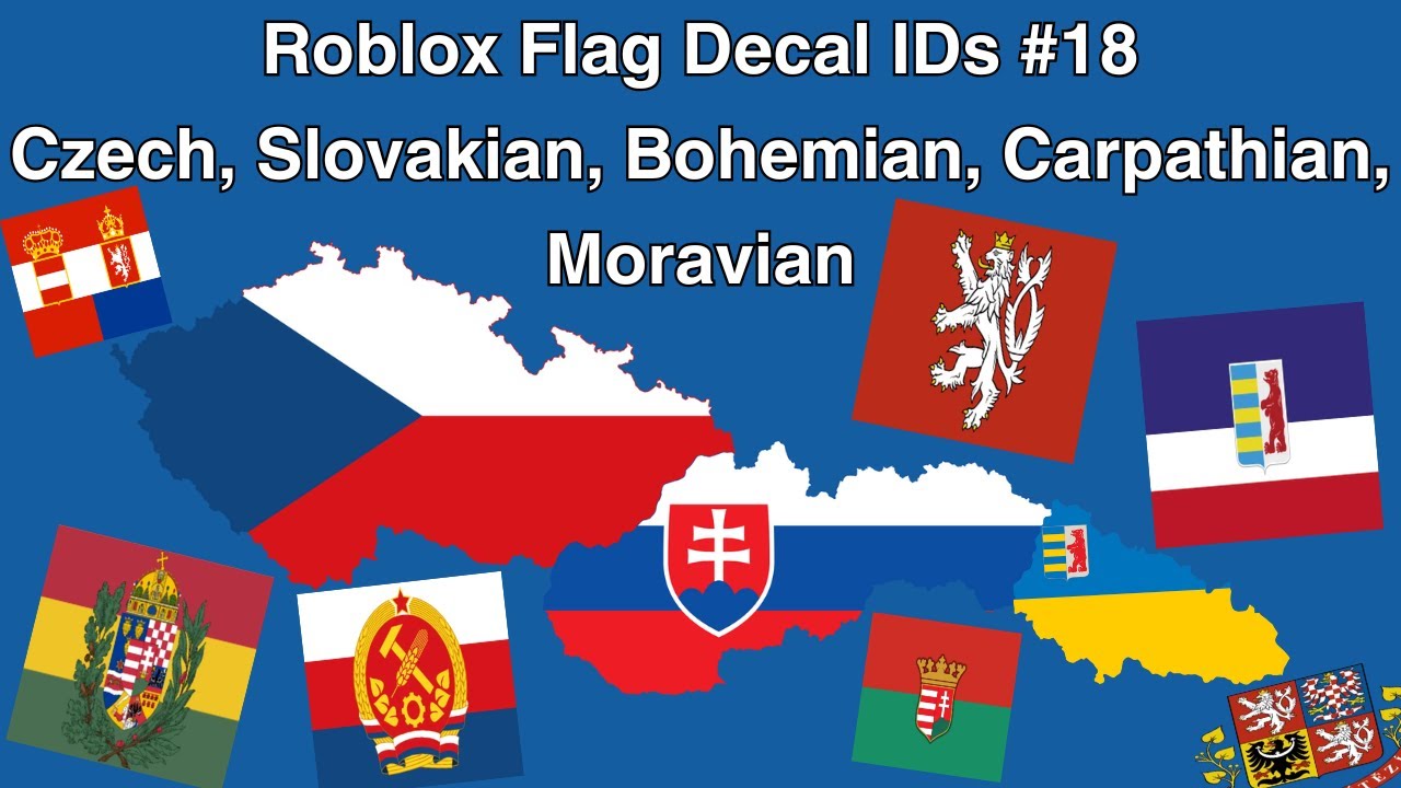 Roblox Flag Decal IDs #18 - Czechia, Czechoslovakia, Slovakia ...