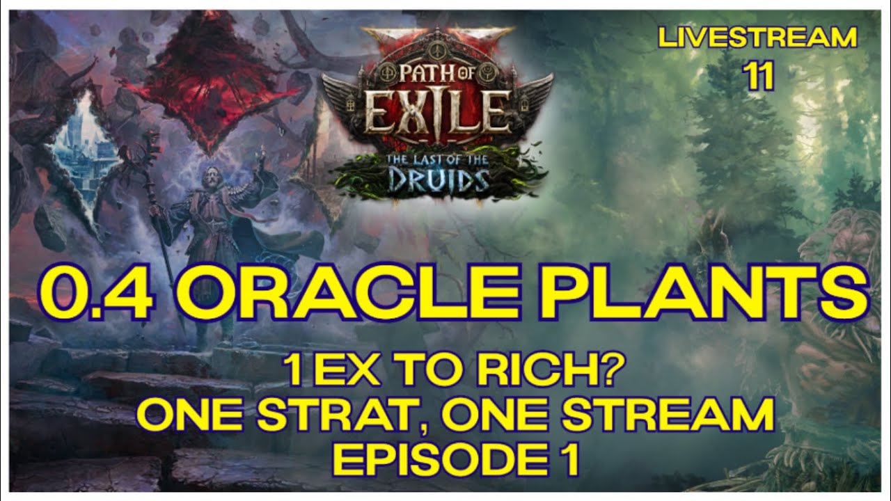 Oracle Plants 1ex to Rich? | Episode 1 | [PoE 2] - YouTube