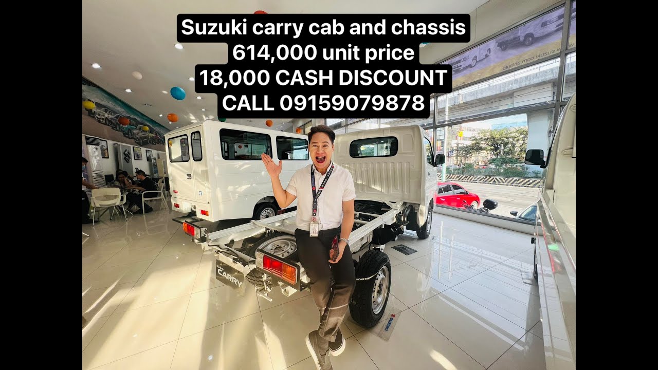 Suzuki Carry Cab And Chassis Big Cash Discount Promo For April 2023 suzuki-carry-cab-and-chassis-big-cash-discount-promo-for-april-2023