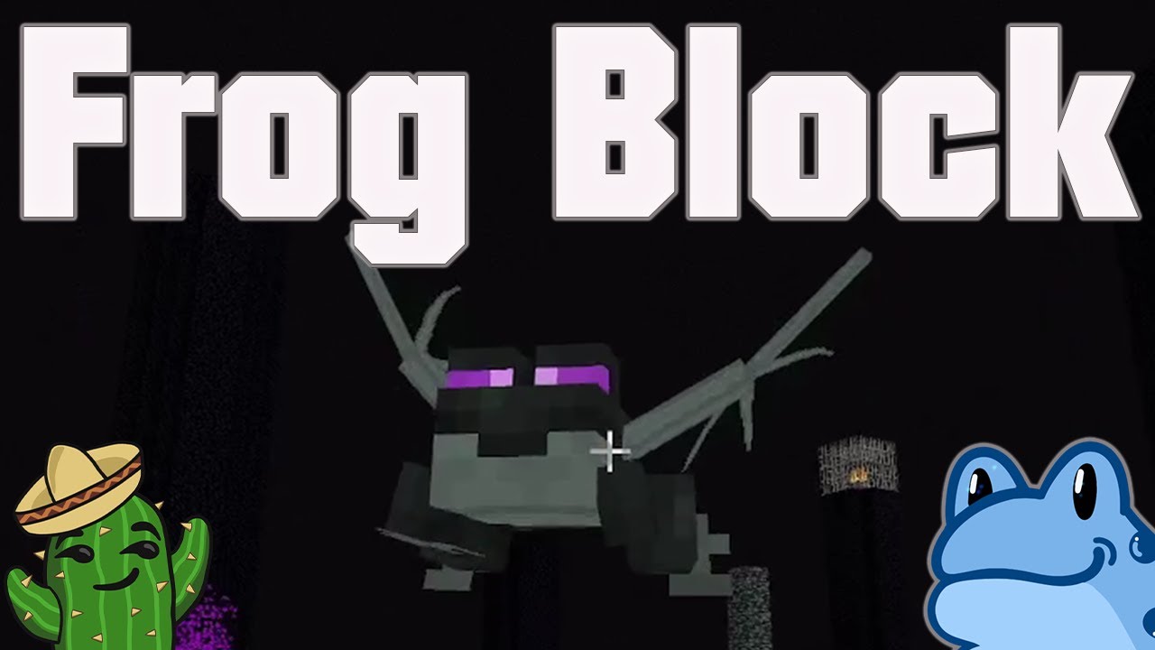 FROG BLOCK | Bedrock Let's Play - THE ENDER FROG! - YouTube