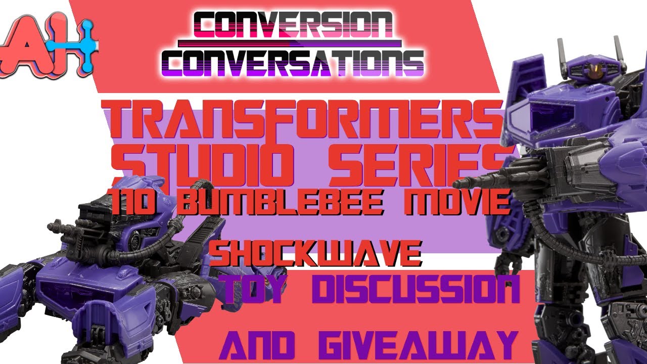 Conversion Conversations: Transformers Generations Studio Series 110 Bumblebee Movie Shockwave ...