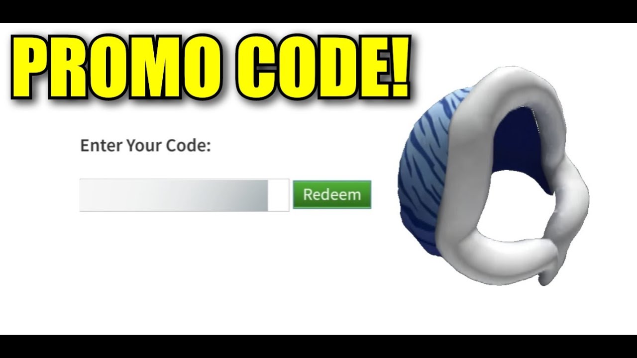 NEW ROBLOX PROMO CODE! BLUE FURRY HOOD | ROBLOX - YouTube