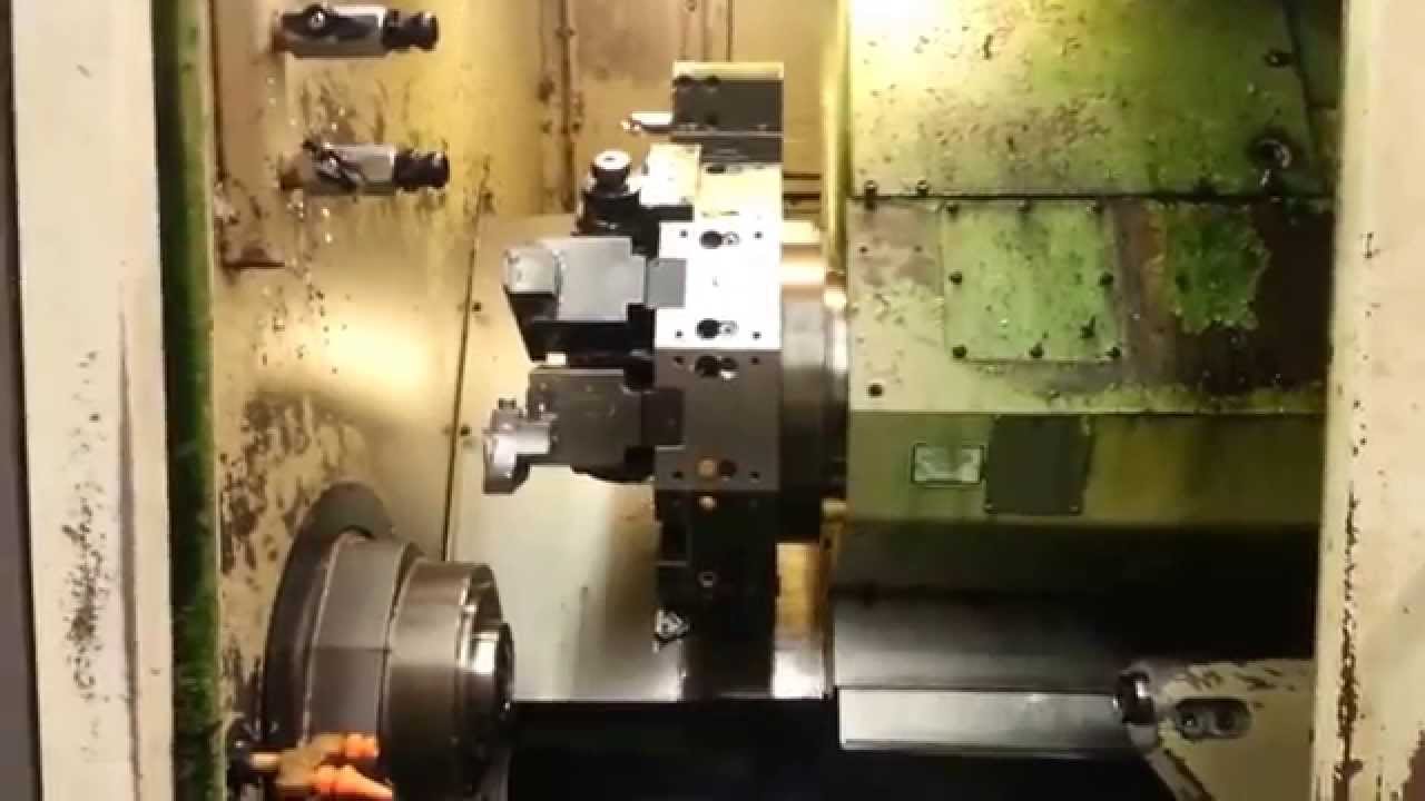 HARDINGE CONQUEST T42 PRECISION 3-AXIS CNC TURNING CENTER WITH C-AXIS ...