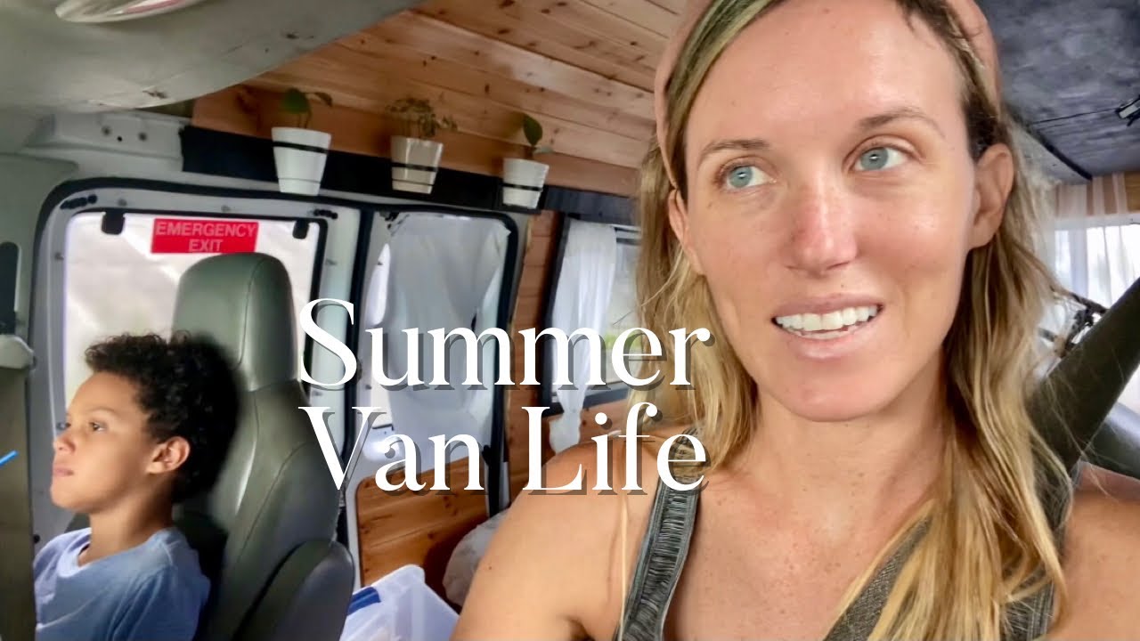 Spending our summer traveling in a van - YouTube