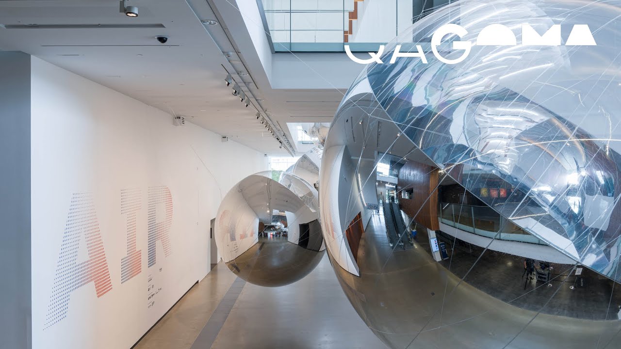 Watch our time-lapse as we install 15 mirrored spheres - YouTube