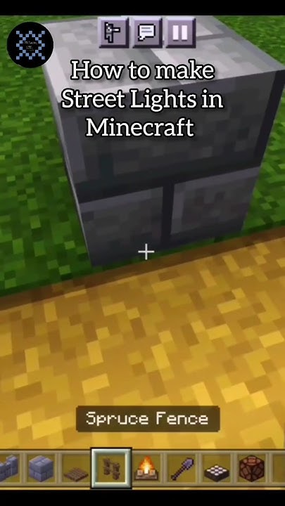 How to make Street Light in Minecraft 🔥 - YouTube