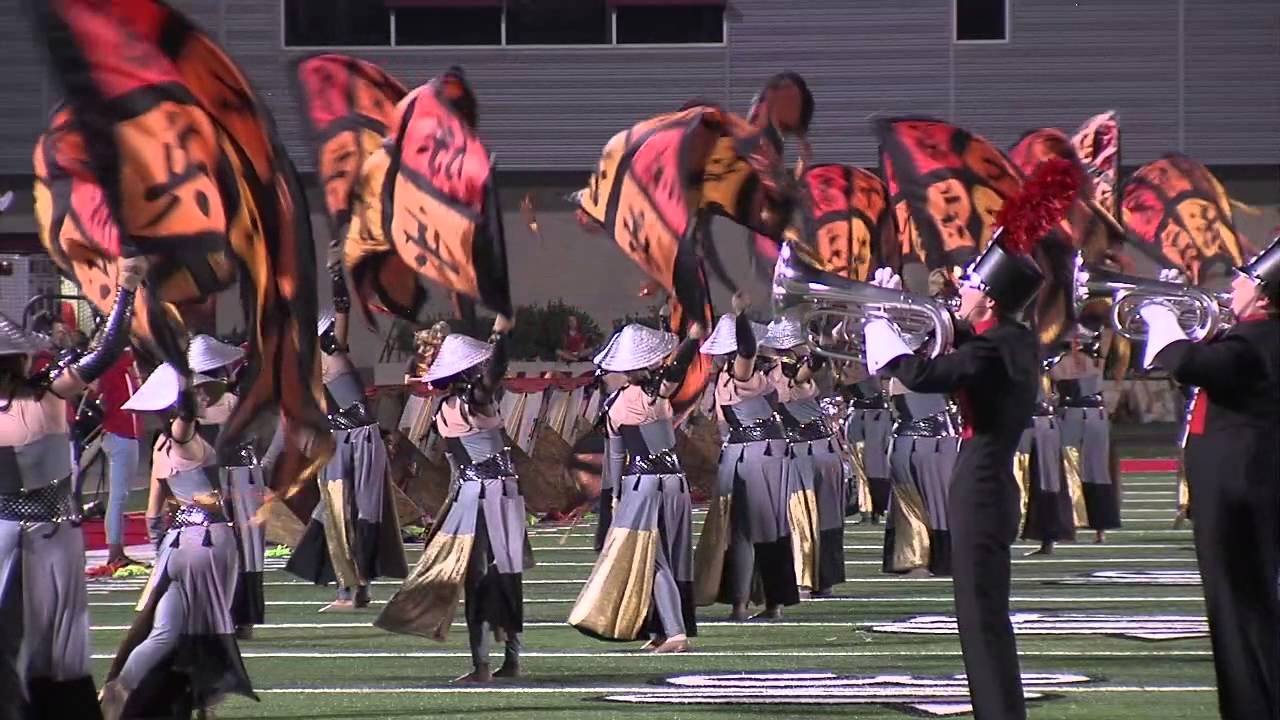 Magic Belles & Marching 100 Halftime Vs Killeen - YouTube