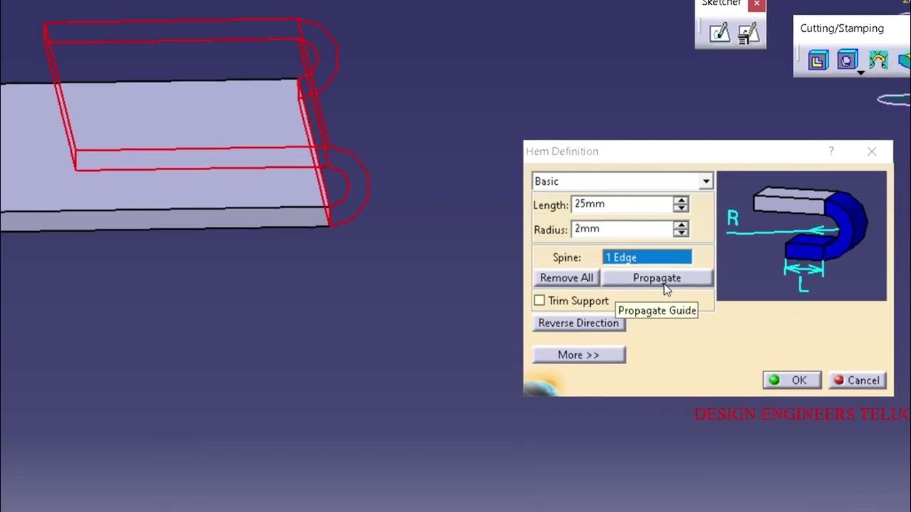 CATIA Class - 52 || HEM || CATIA-V5 || Telugu || - YouTube