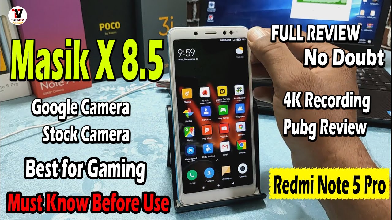 Masik X 8.5 Whyred OS Custom ROM for Redmi Note 5 Pro | Based on MIUI ...