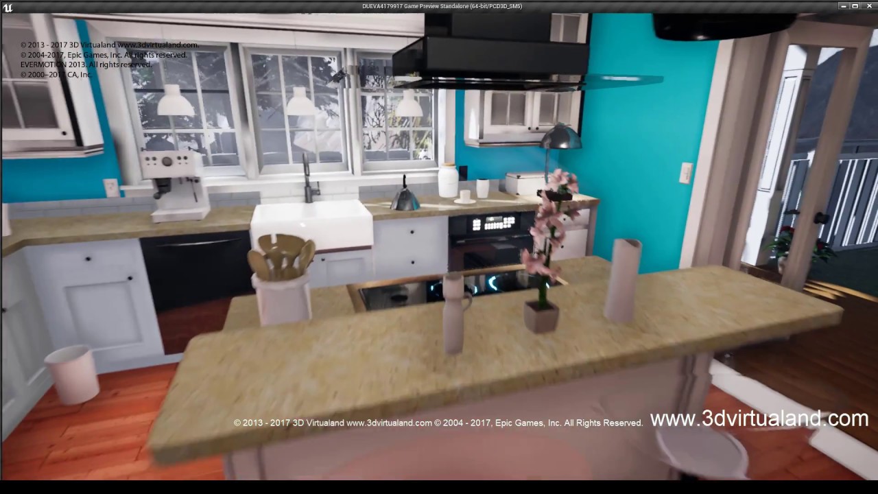 Unreal Engine 4 17 Cottage House Sounds - YouTube