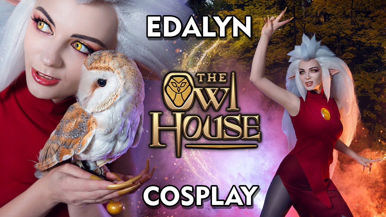 Edalyn The Owl House Cosplay Disney AGflower - YouTube