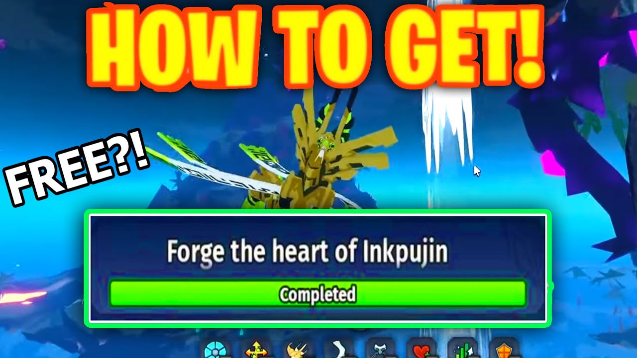 HOW TO GET HEART OF INKPUJIN in CREATURES OF SONARIA! LORE EVENT PART 2 ...
