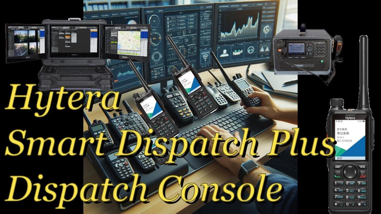 Hytera Smart Dispatch Plus Dispatch Console - YouTube