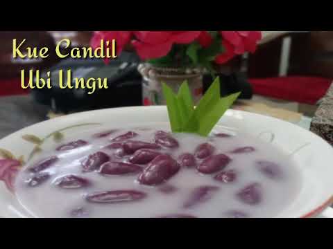 Resep Kue Candil Enak | Cara bikin Biji Salak Ubi Ungu - YouTube