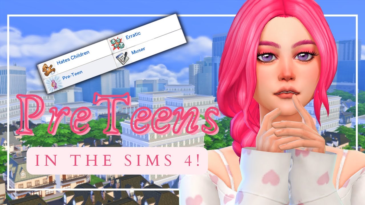 Get PRETEENS In the Sims 4 With This MOD!!! | Mod Reviews - YouTube