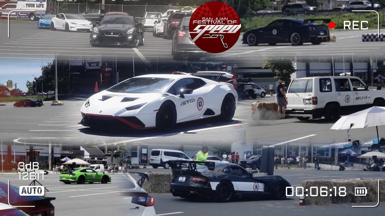San Juan Festival of Speed 2024 en Puerto Rico Lo Mejor : Todos los GTR ...